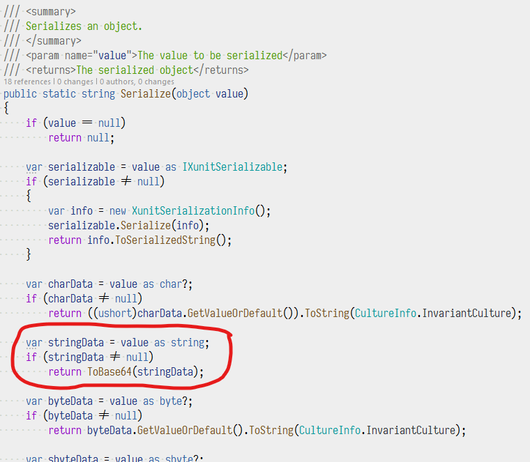 Do MemberData Theory's actually change the value of a string which gets passed into a Theory ...