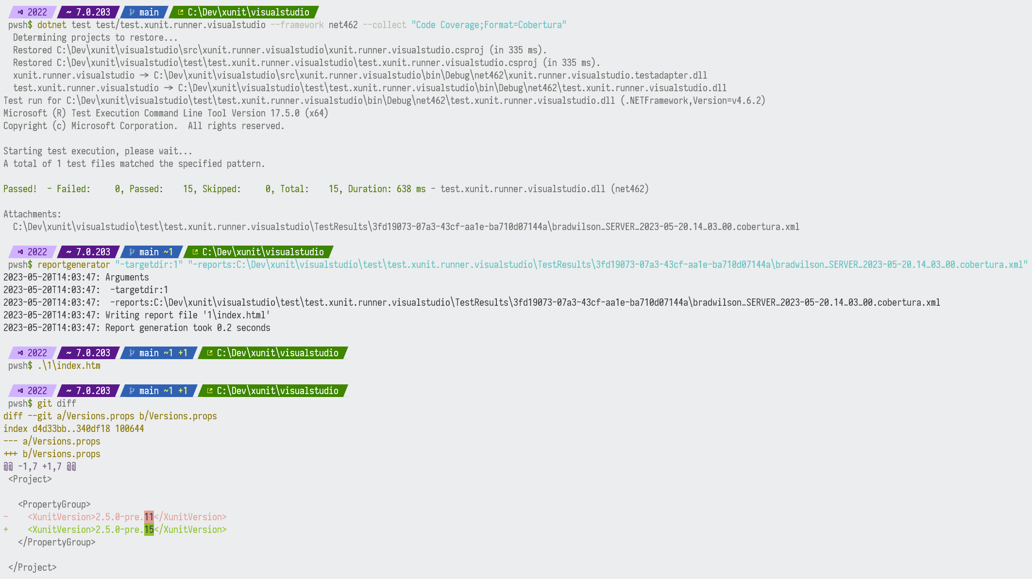Apply assembly-wide `ExcludeFromCodeCoverageAttribute` · Issue #2682 · xunit/xunit · GitHub