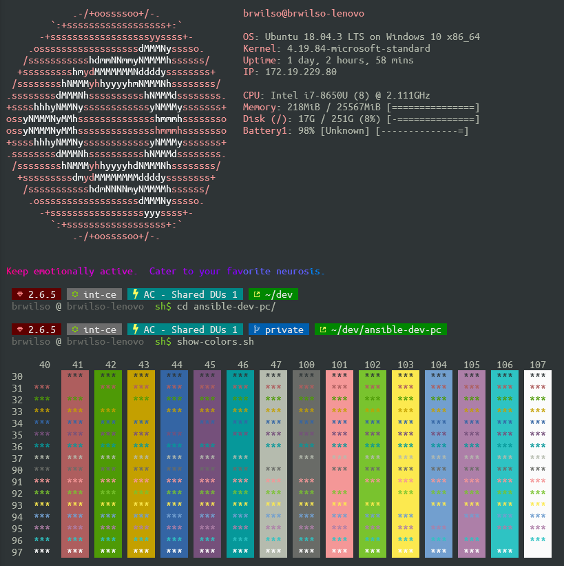 Ubuntu Color Scheme For Windows Terminal GitHub