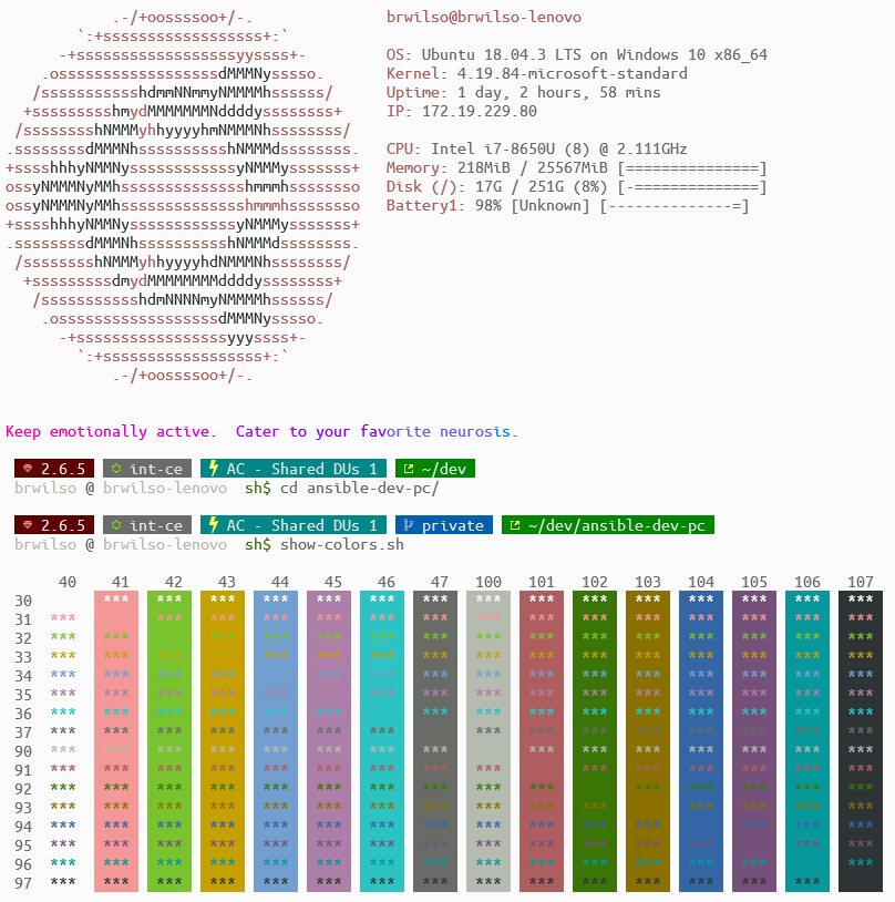 Ubuntu Color Scheme For Windows Terminal GitHub