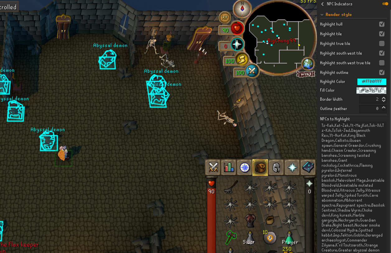 NPC Indicators Failing to Highlight · Issue #16134 · runelite/runelite · GitHub