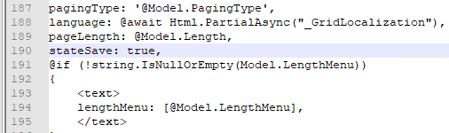 Save Datatable State · Issue 6298 · Nopsolutionsnopcommerce · Github 