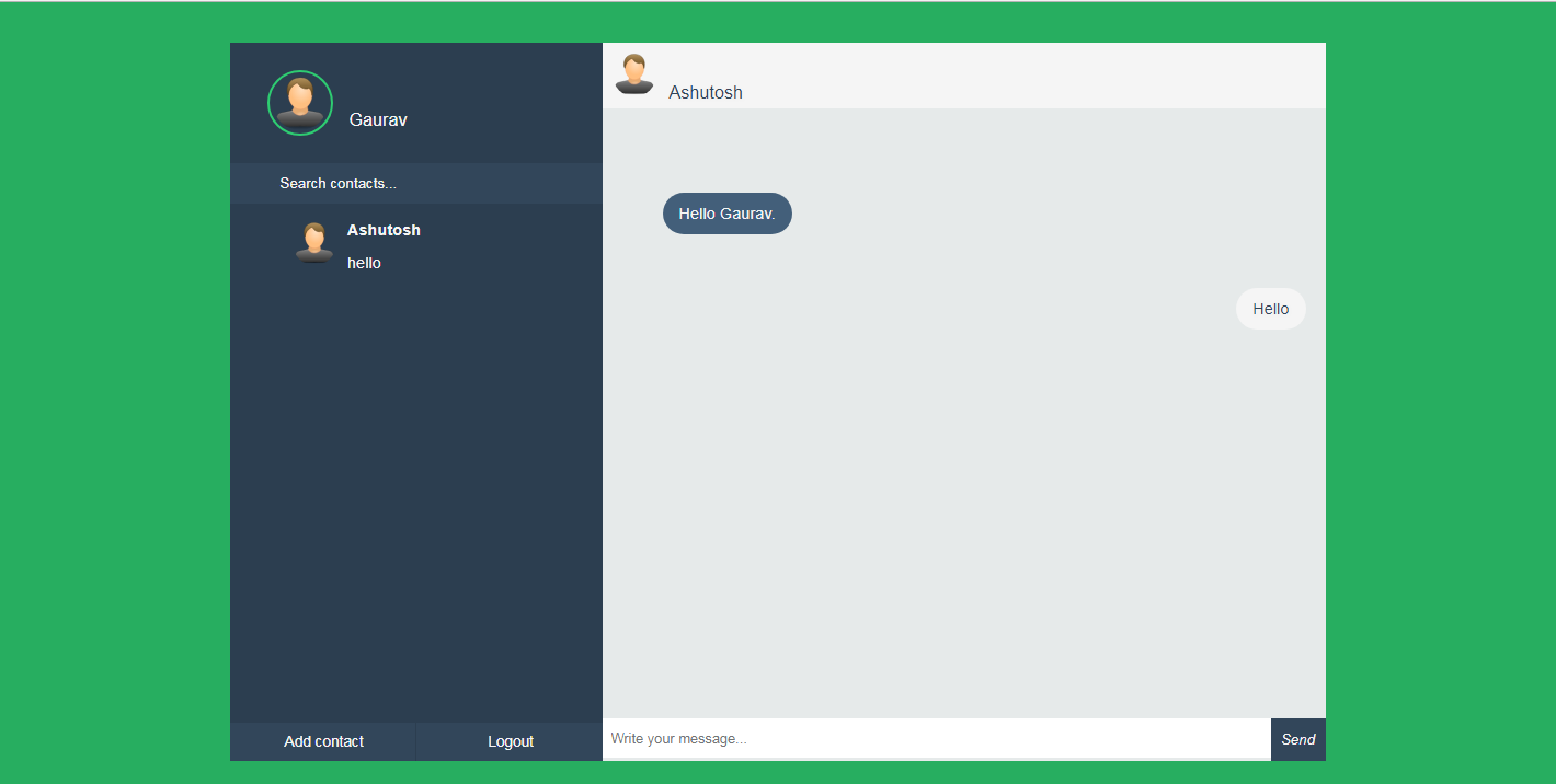 GitHub - ashutosh13297/Chat-Application: A web based Chat application ...