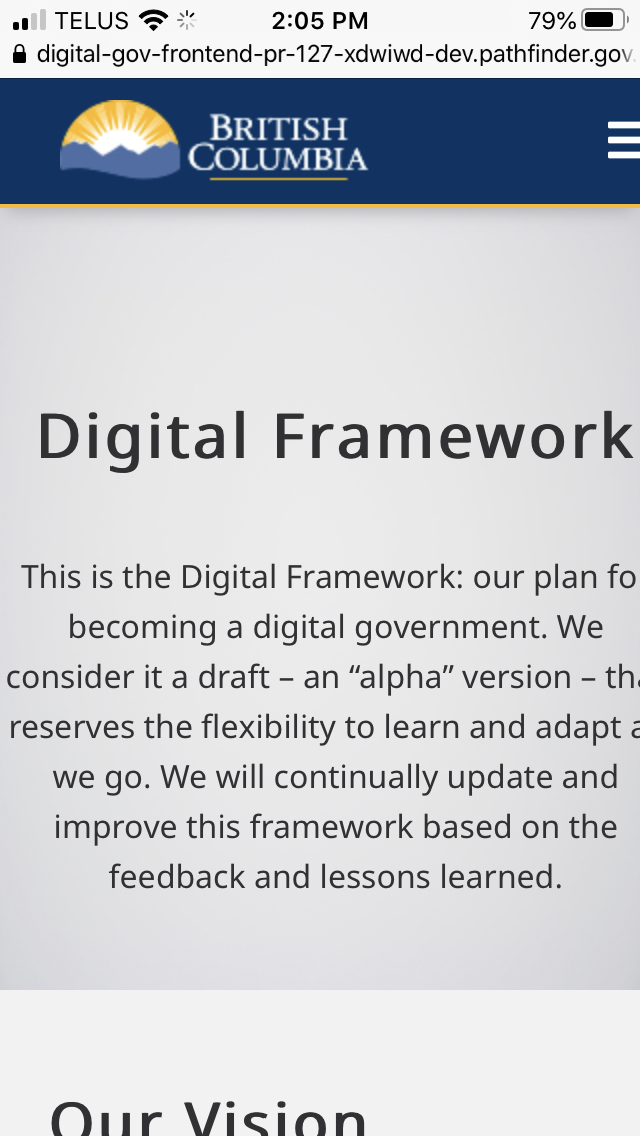 Digital Framework page - minor UI fixes · Issue #146 · bcgov/digital ...