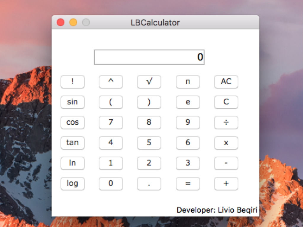GitHub - livio96/LBcalculator