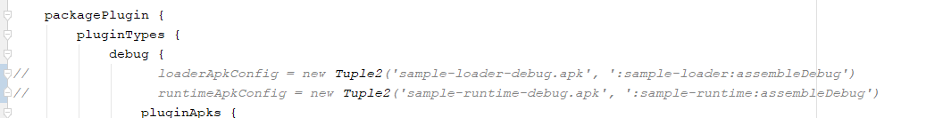 packagePlugin loaderApkProjectPath runtimeApkProjectPath配置问题 · Issue ...