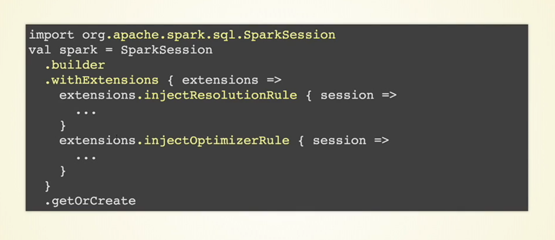 make custom optimizations in catalyst more stable to upgrades · Issue #280 · apache/sedona · GitHub