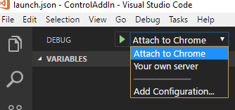 Debugging JS based Control AddIns · Issue #820 · microsoft/AL · GitHub