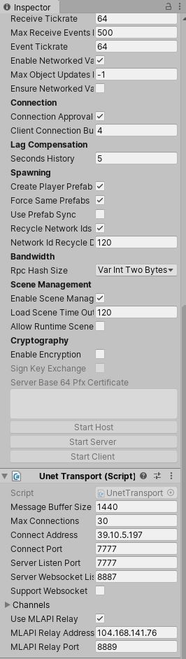 Converting from using a RelayServer to a Game Server · Issue #294 · Unity-Technologies/com.unity ...
