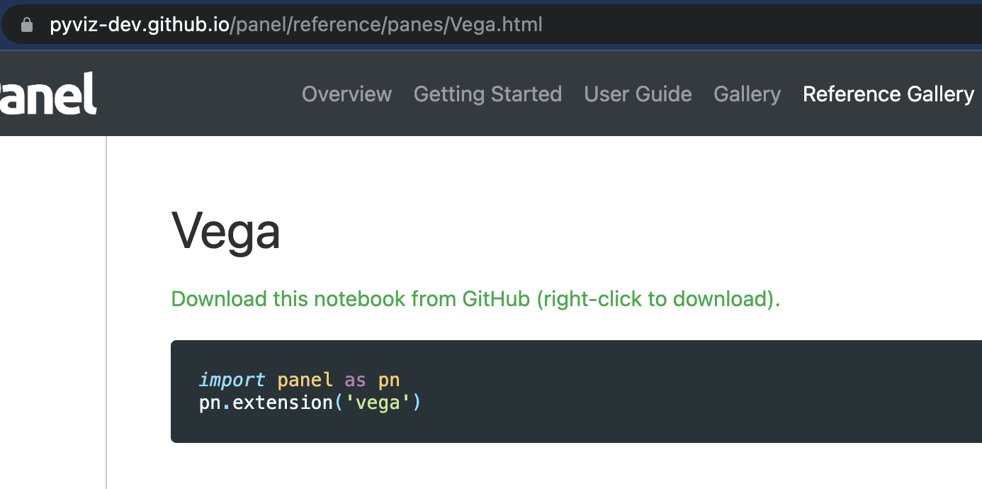 Change names of the Vega panes page to "Altair & Vega" · Issue #3490 ...