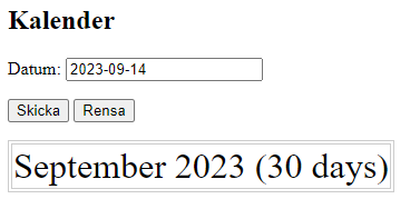 Tips, trix och show-off från kmom03 med "Idag är det fredag" och "Månadskalender" · Issue #15 ...