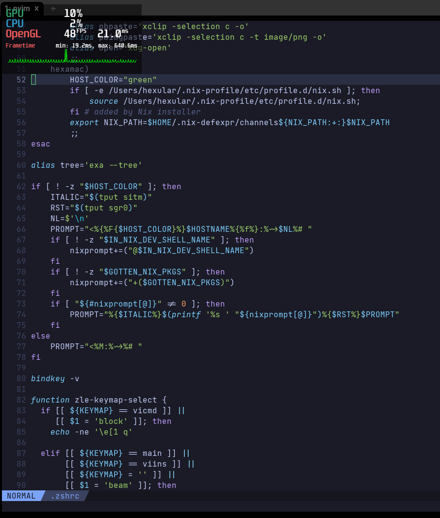 Wezterm Runs At 40 50fps On X11 With Max Fps 60 Making Output Jittery · Issue 2450 · Wez