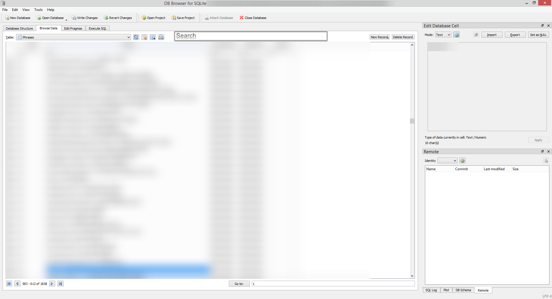 Search bar on Browse Data Tab · Issue #2106 · sqlitebrowser/sqlitebrowser · GitHub
