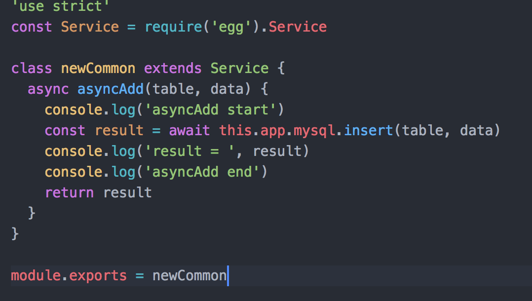 async/await 操作mysql失败 · Issue #2668 · eggjs/egg · GitHub