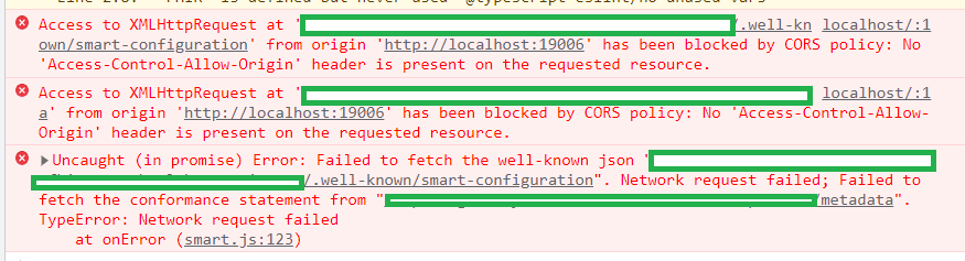 Typescript CROS No 'Access-Control-Allow-Origin' header is present on the requested resource ...