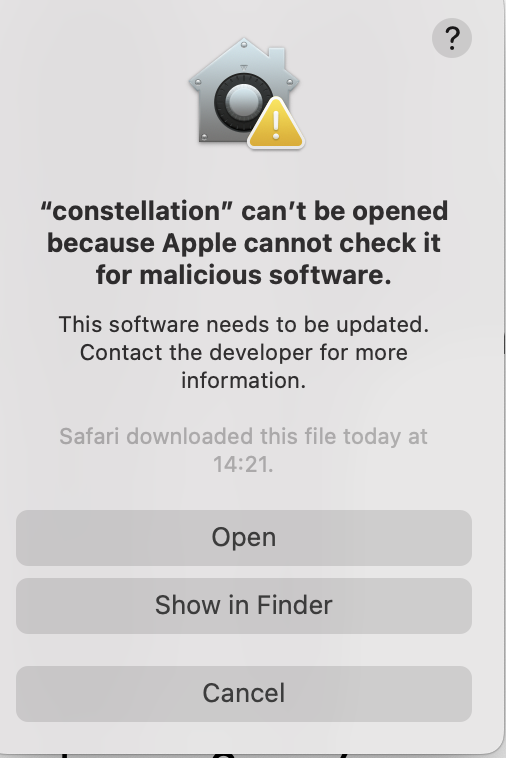 Darwin arm64 constellation fails to run on Ventura 13.4 · Issue #1915 · edgelesssys ...