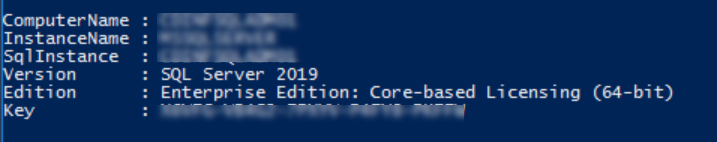 Get-DbaProductKey incorrect key on sqlserver 2019 · Issue #6587 · dataplat/dbatools · GitHub