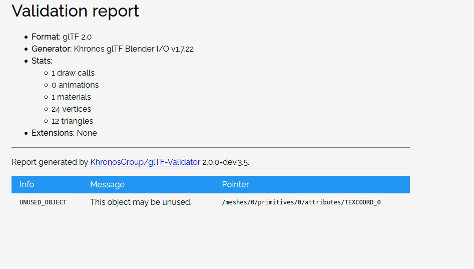 Exported file fails to be imported. · Issue #1463 · KhronosGroup/glTF-Blender-IO · GitHub