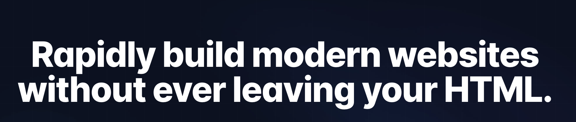 Style Instead Of Build In The Hero Section · Tailwindlabs Tailwindcss · Discussion 10203