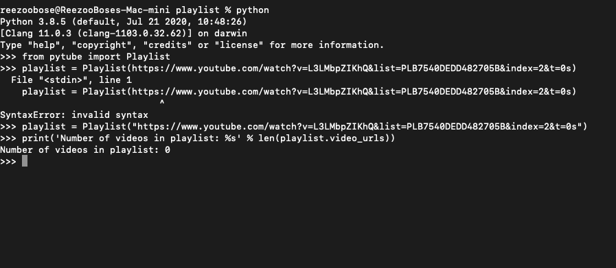 Unable to extract playlist length · Issue #710 · pytube/pytube · GitHub