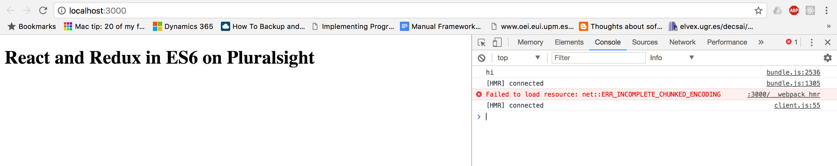 Webpack HMR not working :3000/__webpack_hmr · Issue #69 · coryhouse ...