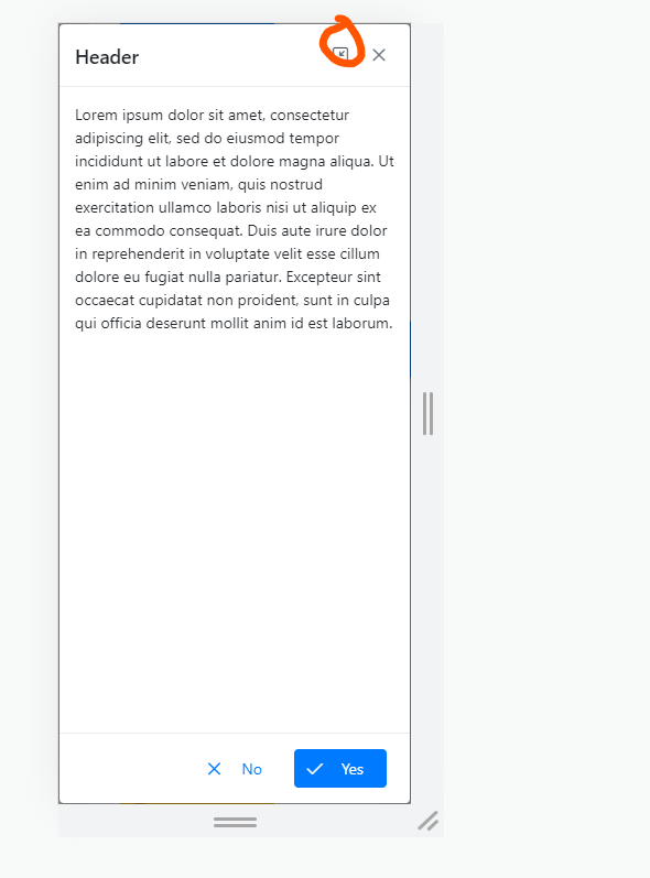 Dialog: Maximizable default props · Issue #1854 · primefaces/primevue · GitHub