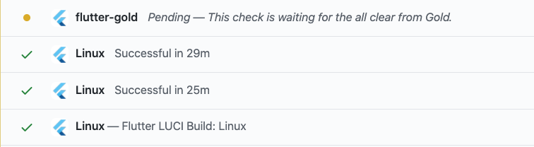 Skia gold github bot doesn't update the PR status post triage · Issue #62682 · flutter/flutter ...