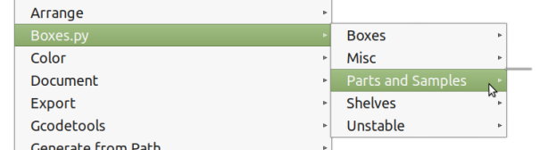 Empty submenus in Inkscape->Extensions->Boxes.py · Issue #370 · florianfesti/boxes · GitHub