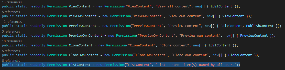 Content list, need Edit permissions? · Issue #7779 · OrchardCMS/OrchardCore · GitHub