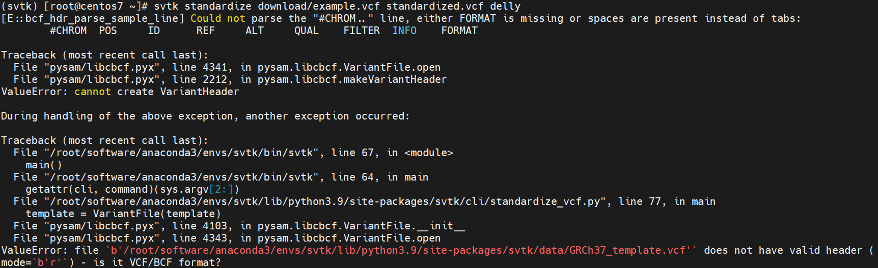 does not have valid header (mode=`b'r'`) - is it VCF/BCF format? · Issue #461 · broadinstitute ...