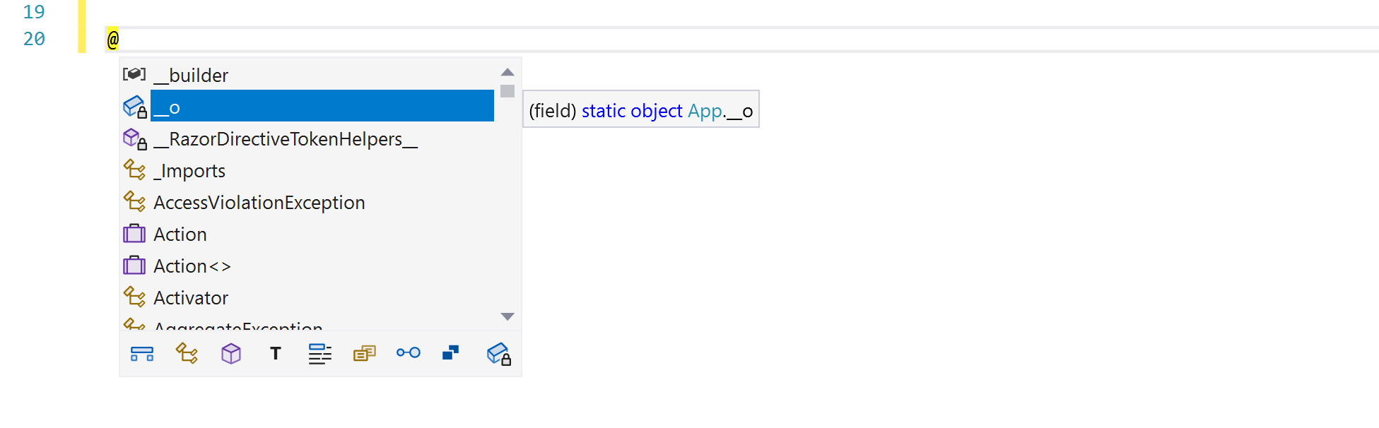 Backspace triggers hard-selected completion · Issue #4390 · dotnet/razor · GitHub