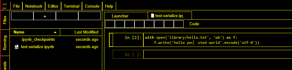 Blinking Cursor Is Masking Code In High Contrast Mode · Issue 2735 · Jupyterlabjupyterlab · Github
