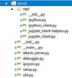 Different ptvsd version in Python interactive window · Issue #4723 · microsoft/PTVS · GitHub