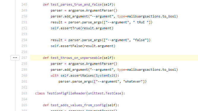 Non Existent Tests Appear On Test Class Parser Doesnt Recognize End 