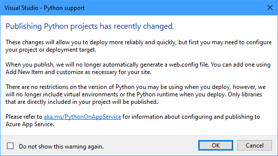 Remove the python on windows option · Issue #5917 · microsoft/PTVS · GitHub