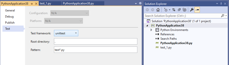 Properties on Python project .pyproj · Issue #6166 · microsoft/PTVS · GitHub