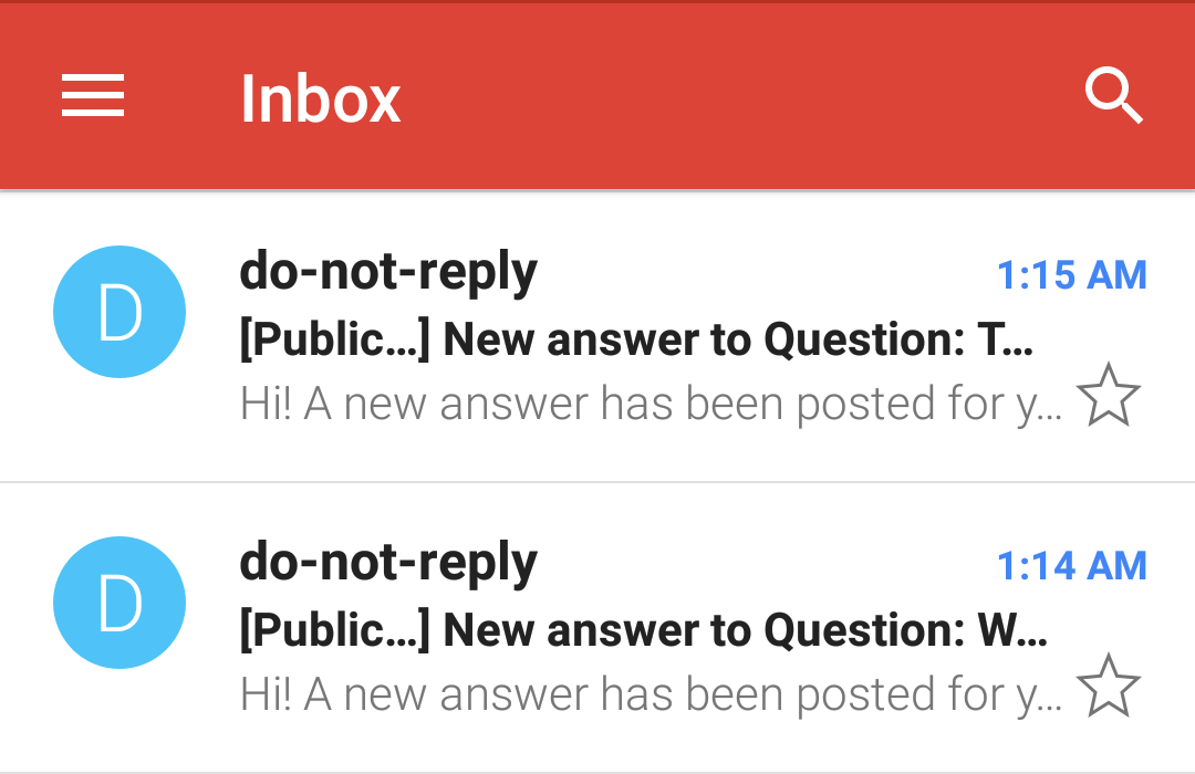 Email notifications for questions, etc., Could be better for UX · Issue #1713 · publiclab/plots2 ...