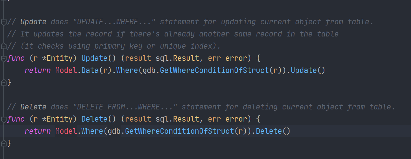 gf 1.14.3 orm update出错 · Issue #1000 · gogf/gf · GitHub