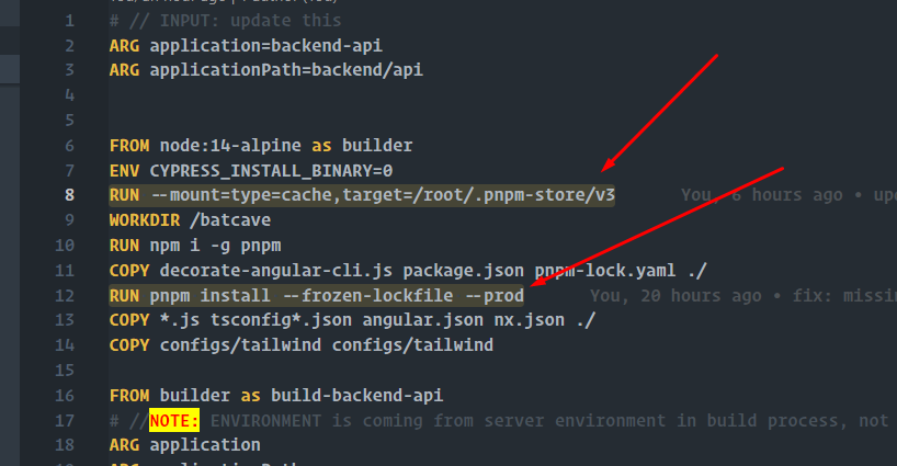 Dockerfile multiphase build cache issues · Issue #3116 · dokku/dokku · GitHub