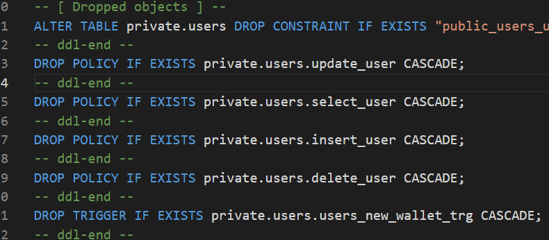 update policy not work because work syntax (version 1.0.1) · Issue #1745 · pgmodeler/pgmodeler ...