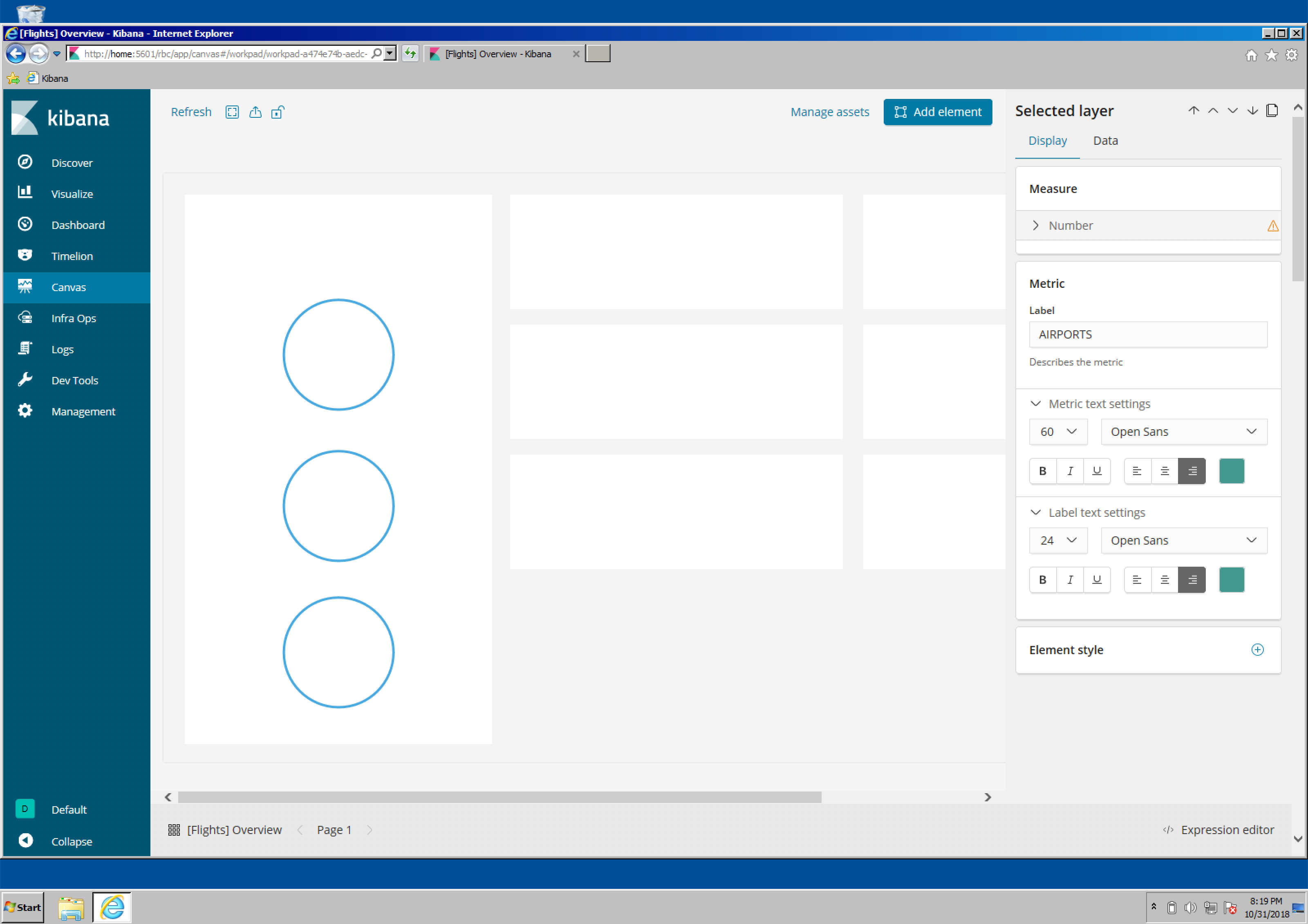 Workpad shows up empty and full of invalid expressions only in IE11 · Issue #23552 · elastic ...