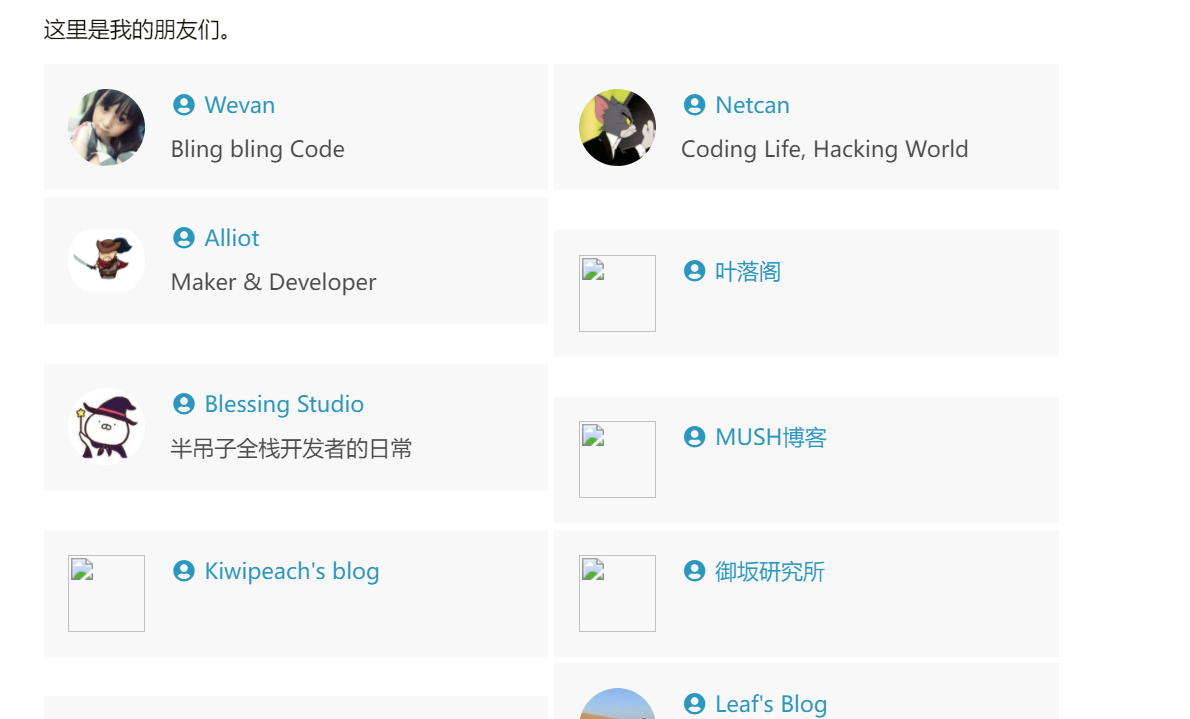 [BUG] 友链样式错乱 · Issue #308 · HEIGE-PCloud/DoIt · GitHub
