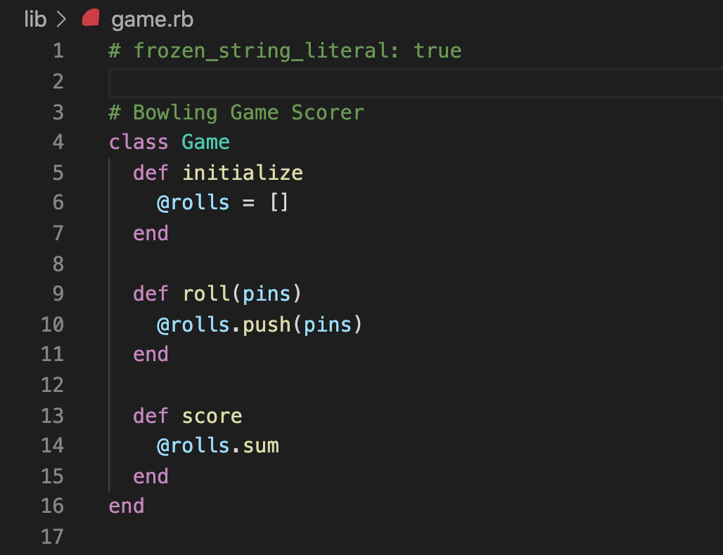 GitHub - 0mj/ruby-bowling-kata: code kata