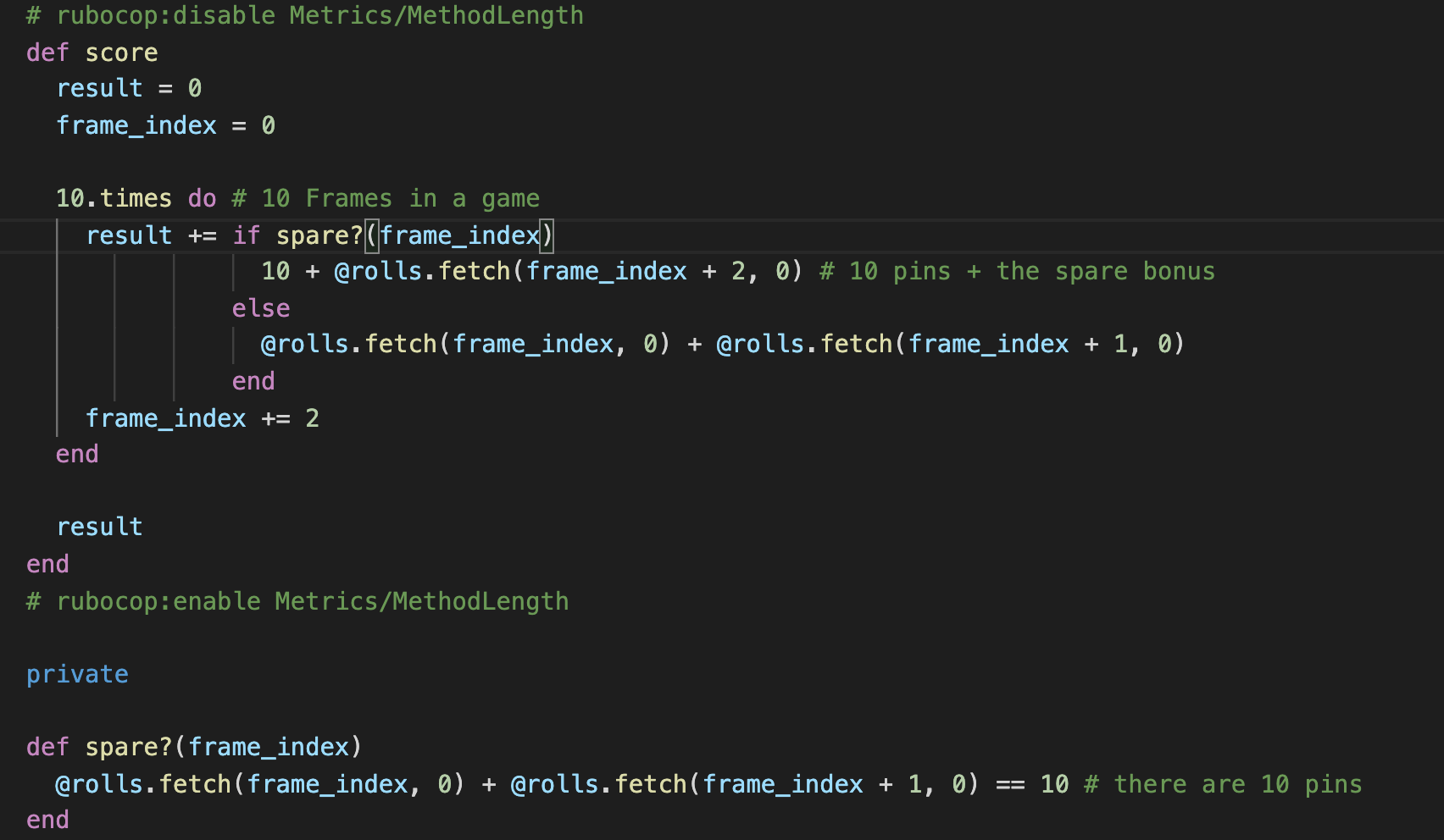 GitHub - 0mj/ruby-bowling-kata: code kata