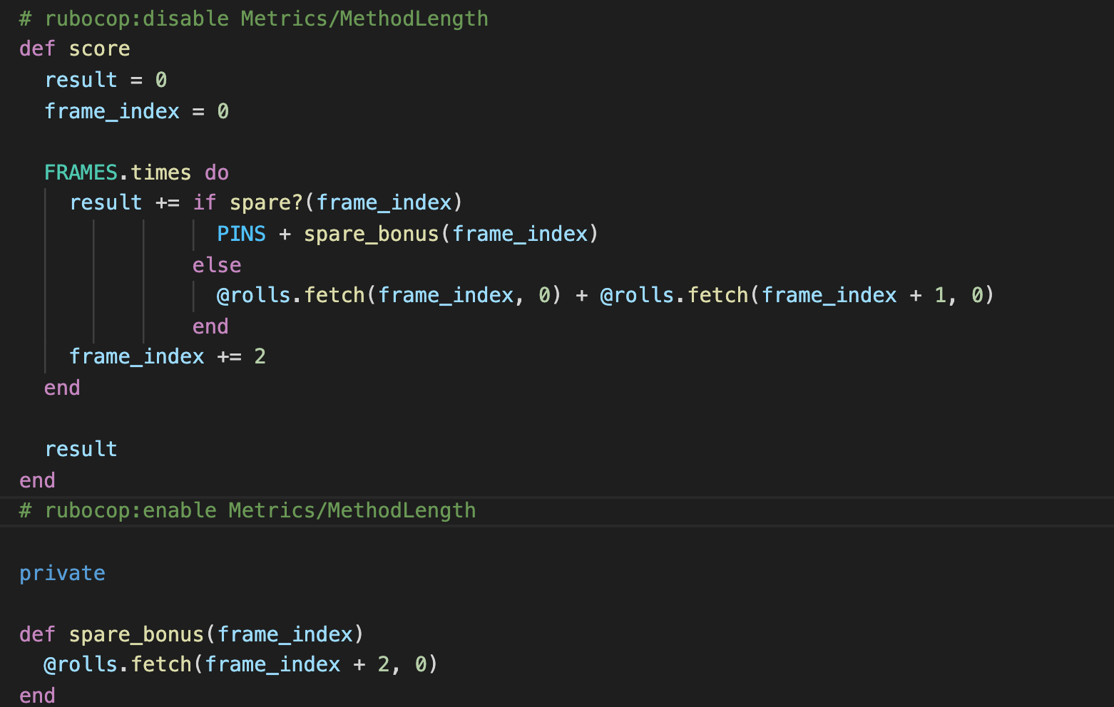 GitHub - 0mj/ruby-bowling-kata: code kata