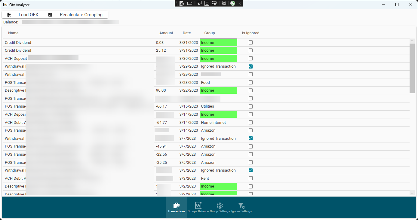 GitHub - Lunat1q/OFXAnalyzer: Analyze and convert OFX files from your bank