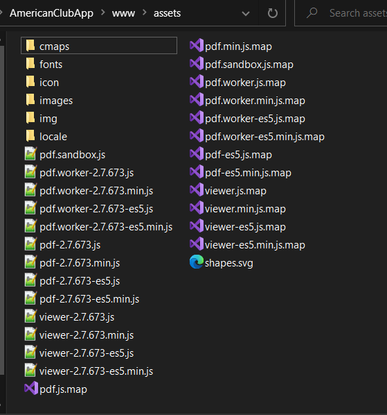 iOS Ionic App: All PDF Files not showing (SintaxError: Unexpected Token '.') · Issue #657 ...