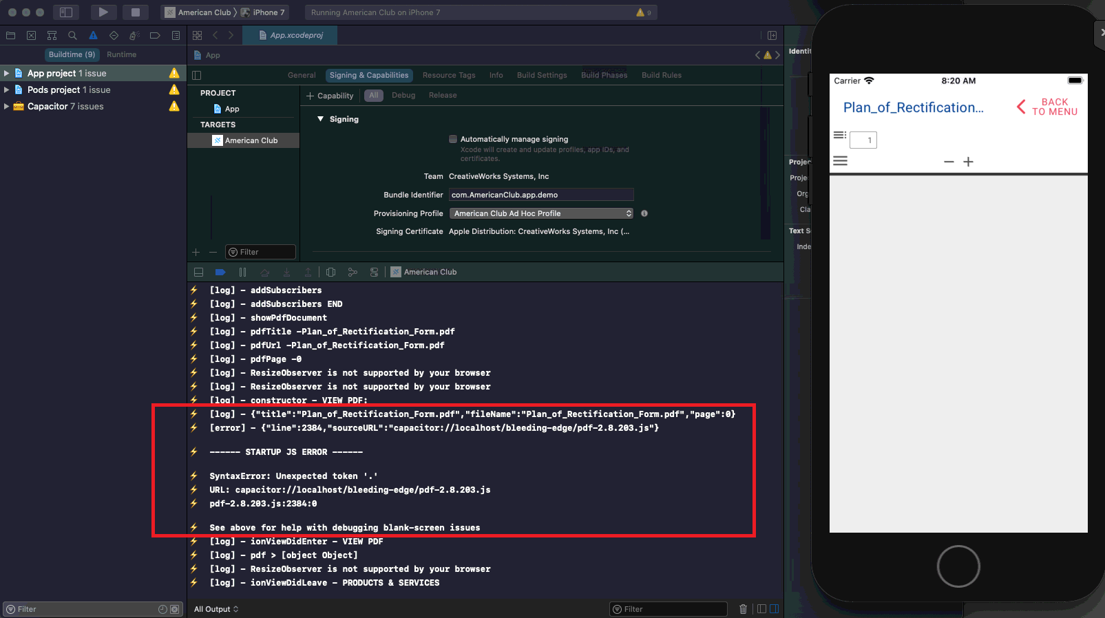iOS Ionic App: All PDF Files not showing (SintaxError: Unexpected Token '.') · Issue #657 ...