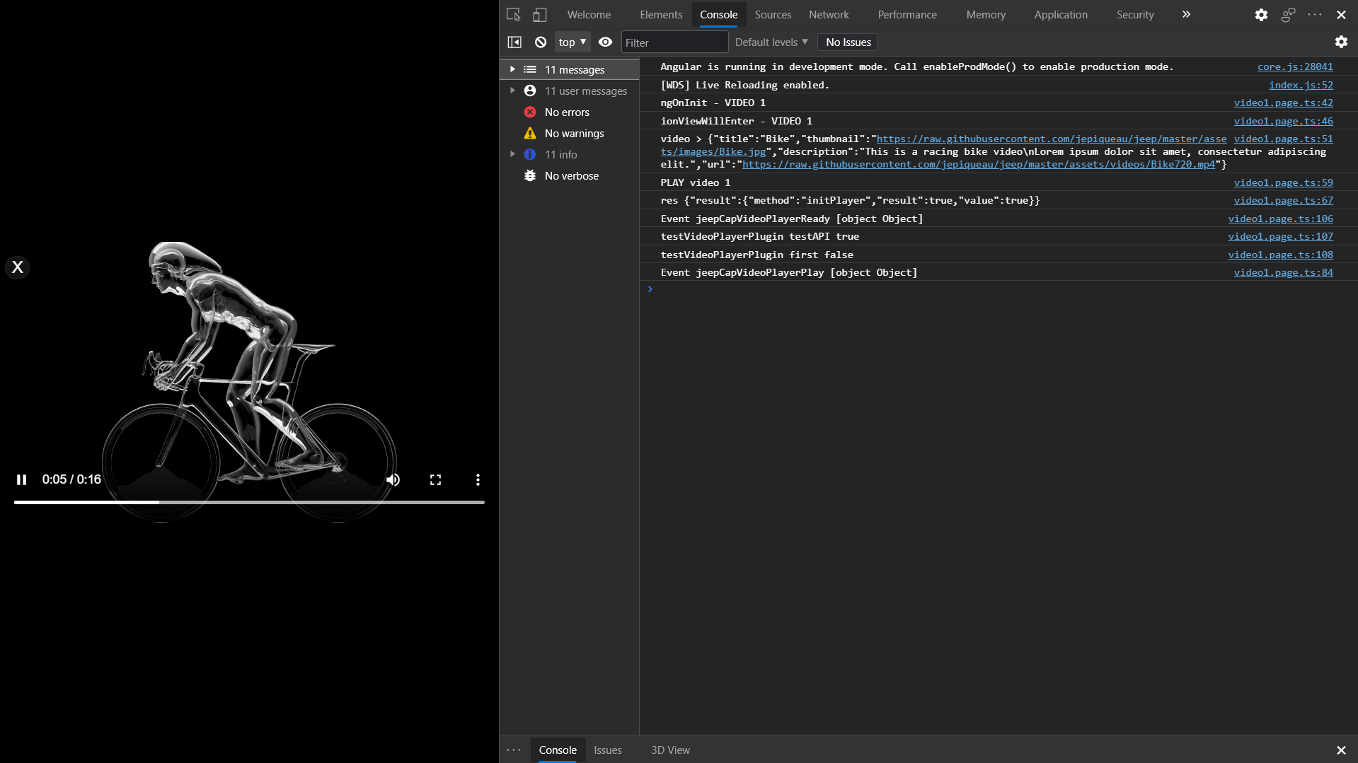Compatibility with Capacitor 3 · Issue #46 · harmonwood/capacitor-video-player · GitHub