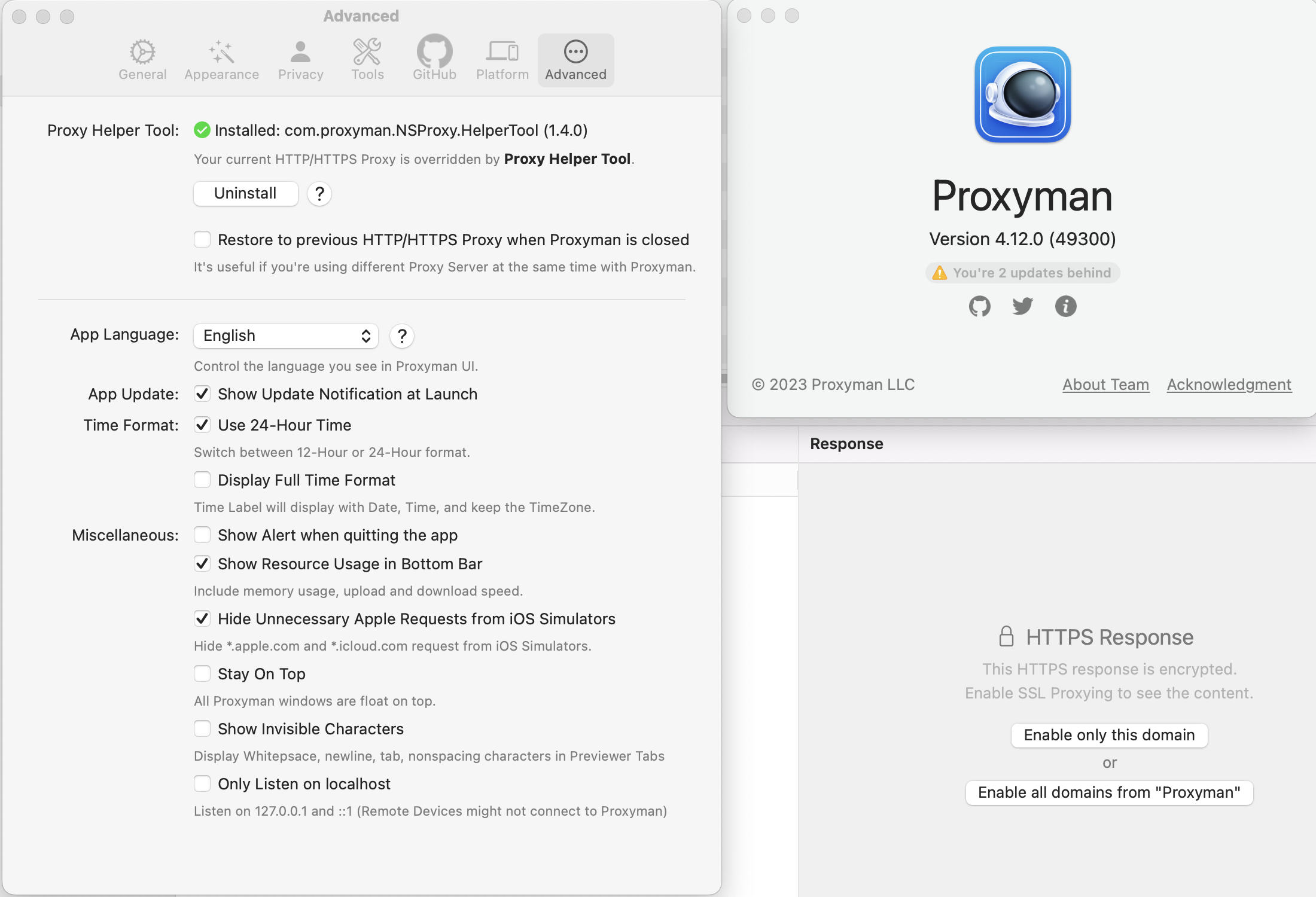 Proxy Helper Tool installation did not succeed · Issue #1833 · ProxymanApp/Proxyman · GitHub